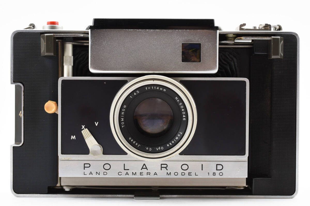 【やや傷や汚れあり】1円～＊POLAROID ポラロイド LAND CAMERA MODEL 180 TOMINON 114mm F4.5 ...