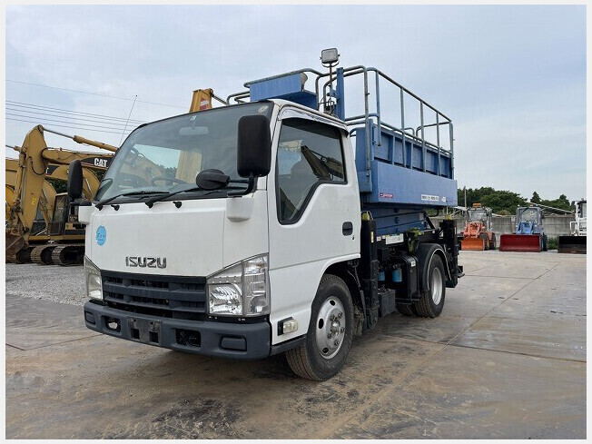 【やや傷や汚れあり】高所作業車 アイチコーポレーション TV06A 2009年 66,315km 作業床高さ6.5m 最大積載荷重450kgの ...