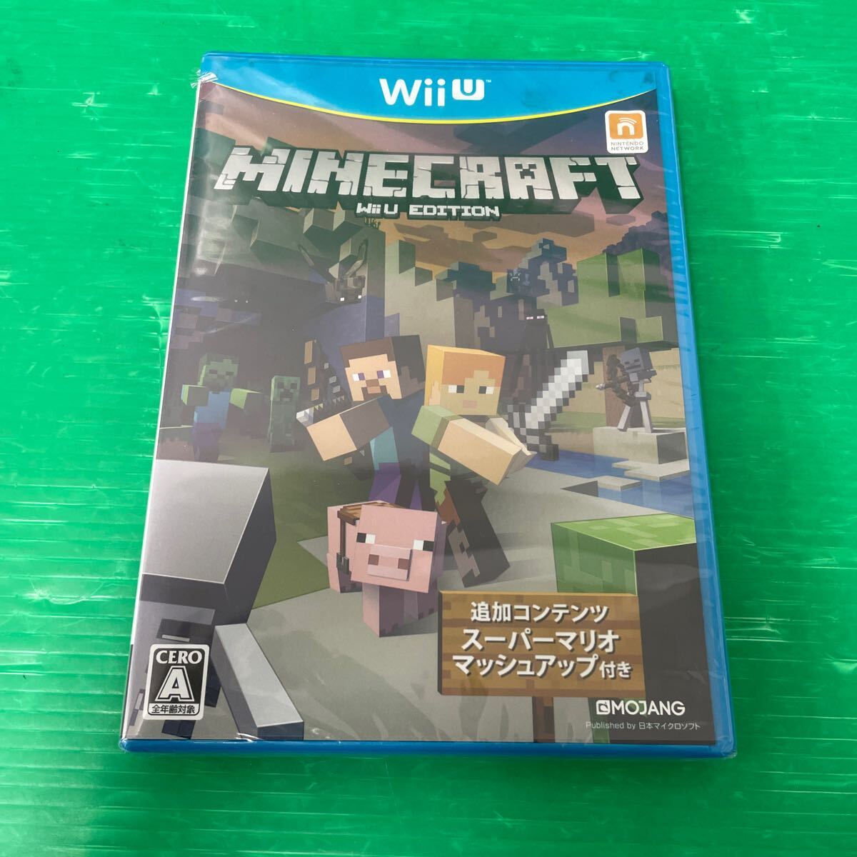 【未使用】 R#504 【新品未開封】 WiiU MINECRAFT: Wii U EDITION マインクラフト マイクラ WiiUソフト ...