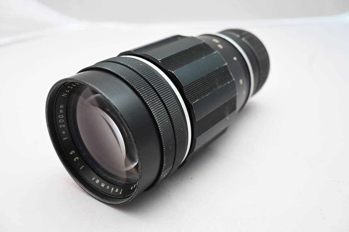 【目立った傷や汚れなし】アサヒ ペンタックス ASAHI PENTAX Takumar 1:3.5/200mm 一眼カメラ用 単焦点レンズ 望遠レンズの落札情報詳細 - Yahoo ...