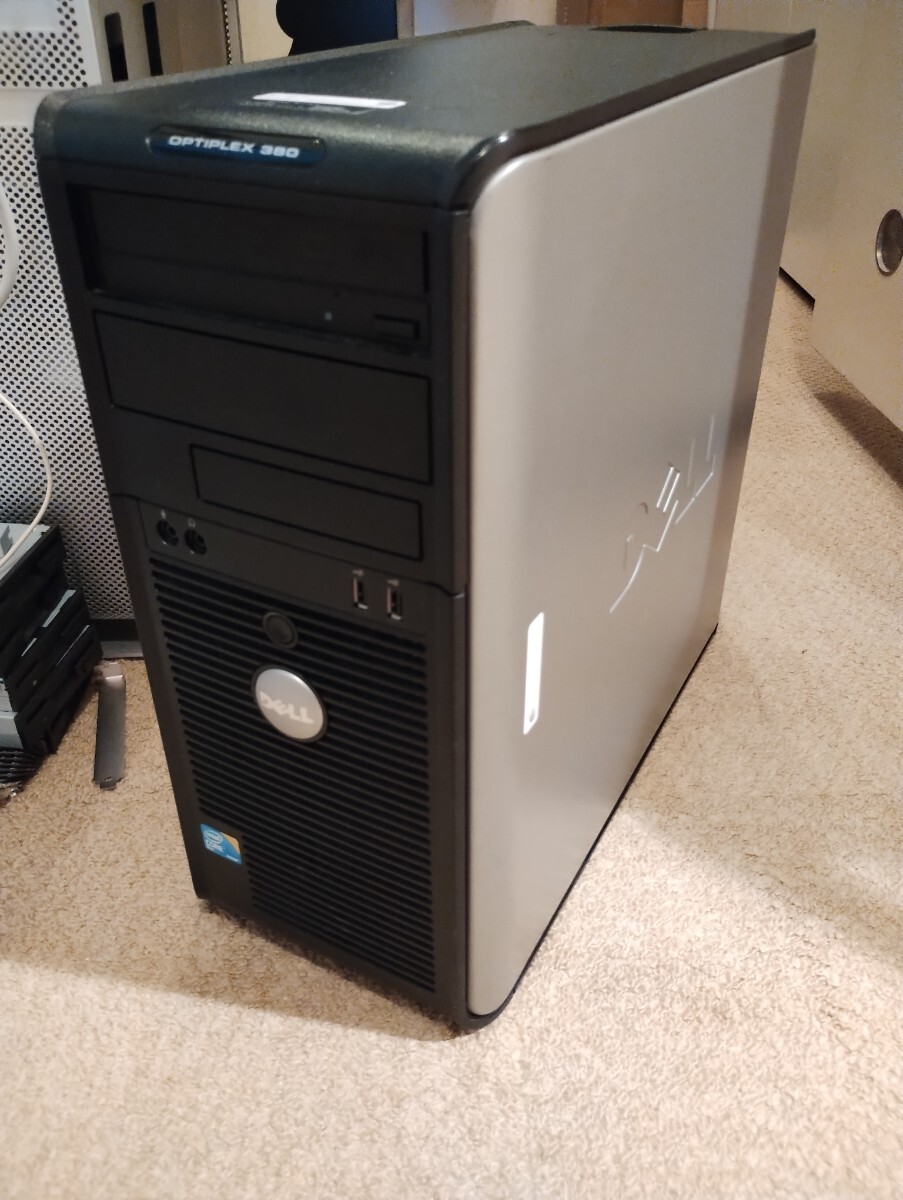 【やや傷や汚れあり】Windows8.1搭載PC dell OptiPlex 380 CPU q9550 メモリDDR3 8gb hdd ...