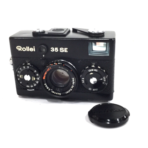 【傷や汚れあり】Rollei 35 SE Sonnar 2.8/40 Rollei-HFT コンパクトフィルムカメラ マニュアルフォーカスの ...