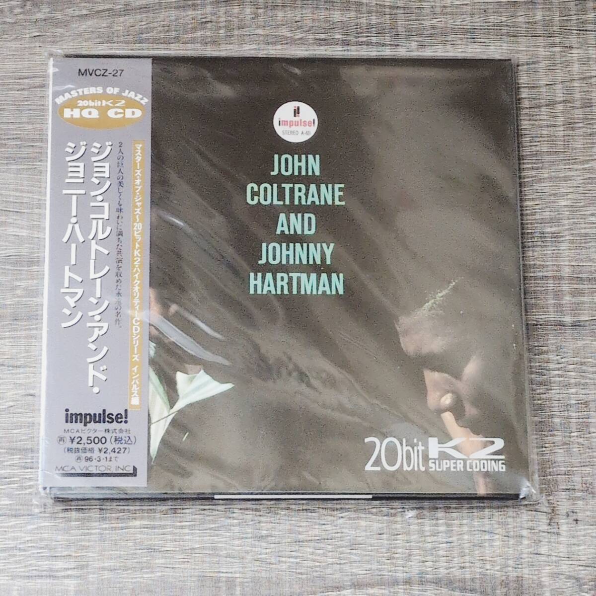 【未使用】【CD】 未使用 紙ジャケット JOHN COLTRANE AND JOHNNY HARTMAN ジョン コルトレーン ジョニー ...