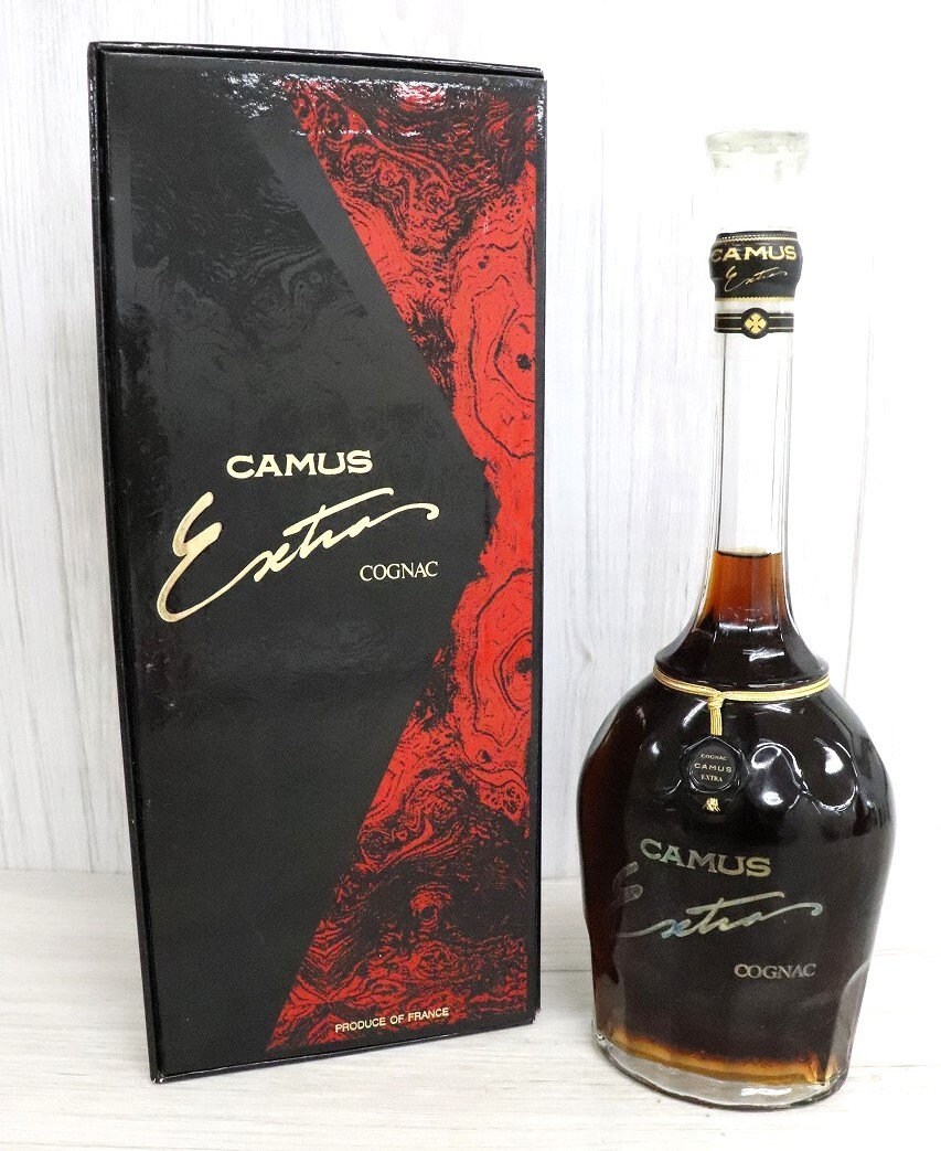 【未使用】【行董】未開栓 CAMUS EXTRA コニャック カミュ エクストラ ブランデー 箱付き 古酒 AS680ABH34の落札情報詳細 - Yahoo!オークション落札価格検索 オークフリー