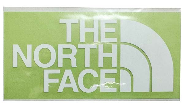【未使用】ノースフェイス カッティング ロゴ ステッカー 黒 THE NORTH FACE LOGO STICKER アウトドア キャンプ ...