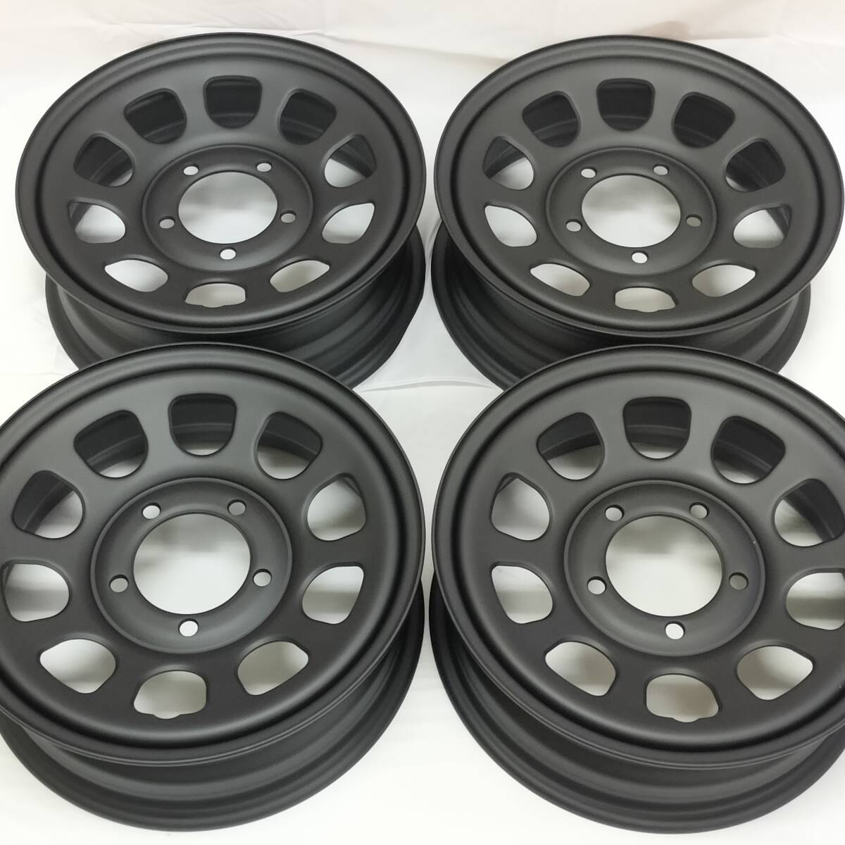 【未使用】デイトナ 16-5.5J＋22 5-139.7 マットブラック 4本セット ジムニー JA12W JA22W JB23W JB64W アウトレット特価(W2483-1)の落札情報詳細 ...