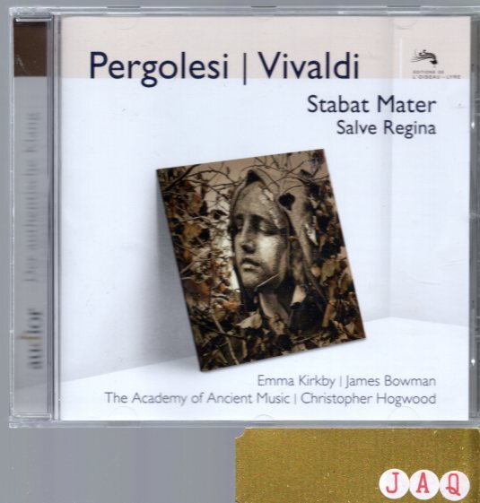 【中古】PERGOLESI STABAT MATER ERATO盤の落札情報詳細 - Yahoo!オークション落札価格検索 オークフリー