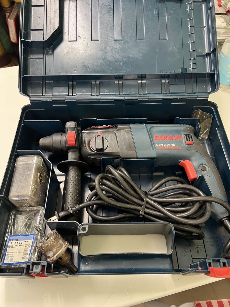 【傷や汚れあり】BOSCH ハンマードリル 中古 D-70745 100V 50/60Hz 8.5A 800w 動作確認済み。の落札情報詳細 ...