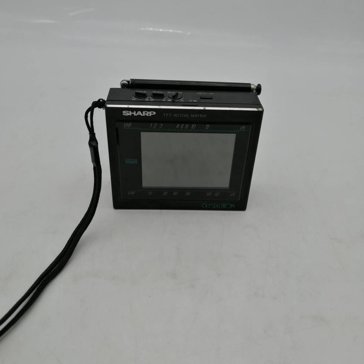 【目立った傷や汚れなし】y2937 SHARP シャープ 液晶カラーテレビ 3C-E1B 1987年製 ポータブルテレビ 映像機器 TV コレクション 昭和レトロ アンティーク 持ち運びの落札 ...
