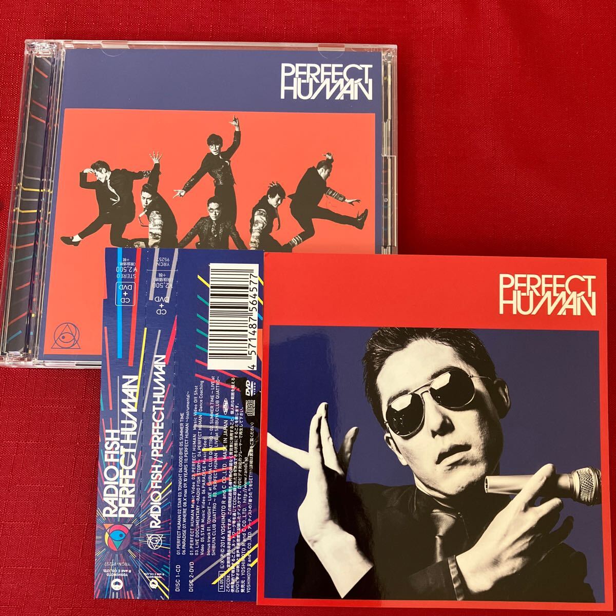 【目立った傷や汚れなし】WY1【帯付】ステッカー付 PERFECT HUMAN RADIO FISH CD DVD / オリラジ 中田敦彦 ...