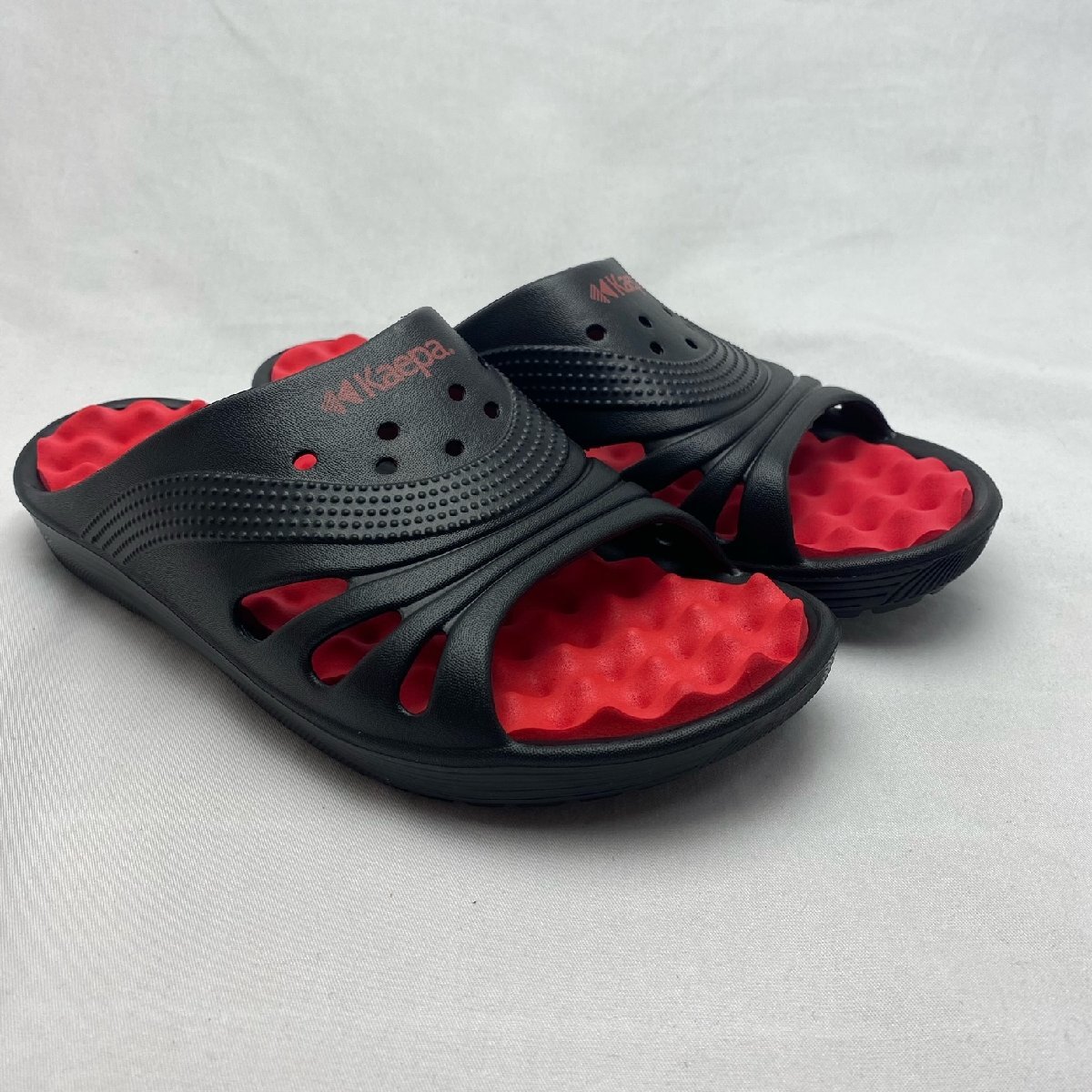 【未使用】【北海道・沖縄以外送料無料】【新品】Kaepaメンズシャワーサンダル LL（27.0cm 27.5cm 28.0cm) BK/RD★1007の落札情報詳細 - Yahoo ...