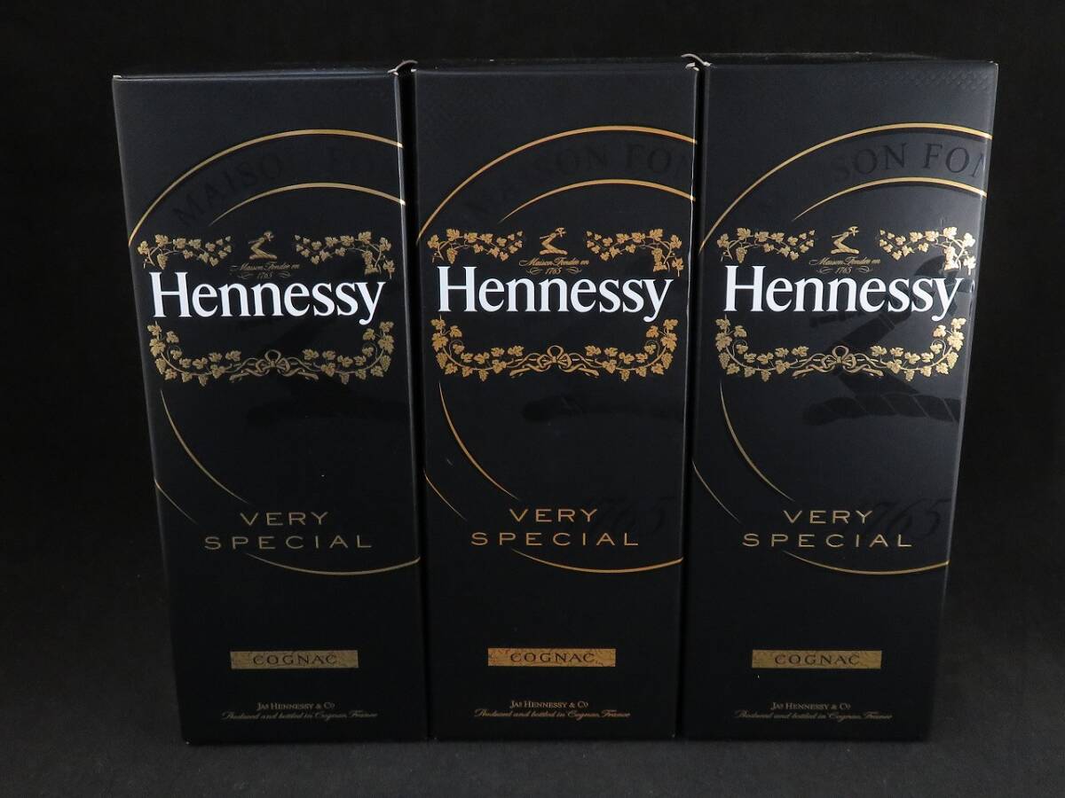 【未使用】1円～ 未開栓 Hennessy ヘネシー VERY SPECIAL ベリー スペシャル 700ml 3本セットの落札情報詳細 - Yahoo!オークション落札価格検索 オークフリー