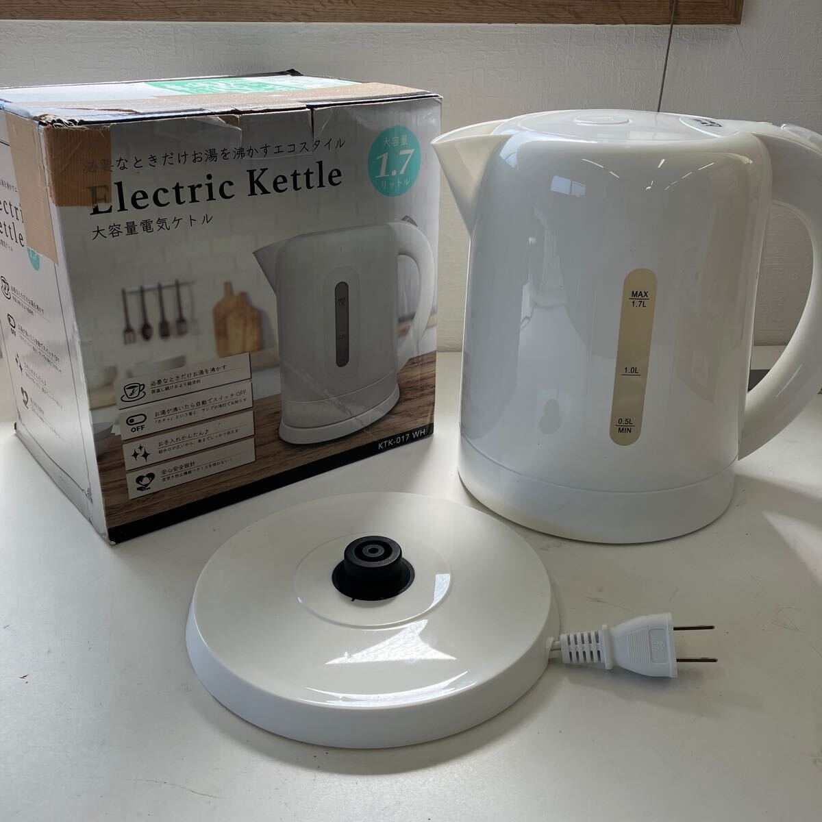 【目立った傷や汚れなし】0609r2401 アイリスオーヤマ(IRIS OHYAMA) アイリスプラザ 1.7L たっぷり大容量 KTK-017 ブラックの落札情報詳細 - Yahoo ...