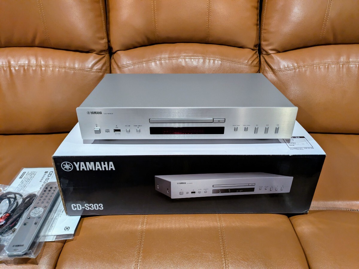【目立った傷や汚れなし】超美品 YAMAHA CD-S303 CDプレーヤーの落札情報詳細 - Yahoo!オークション落札価格検索 オークフリー