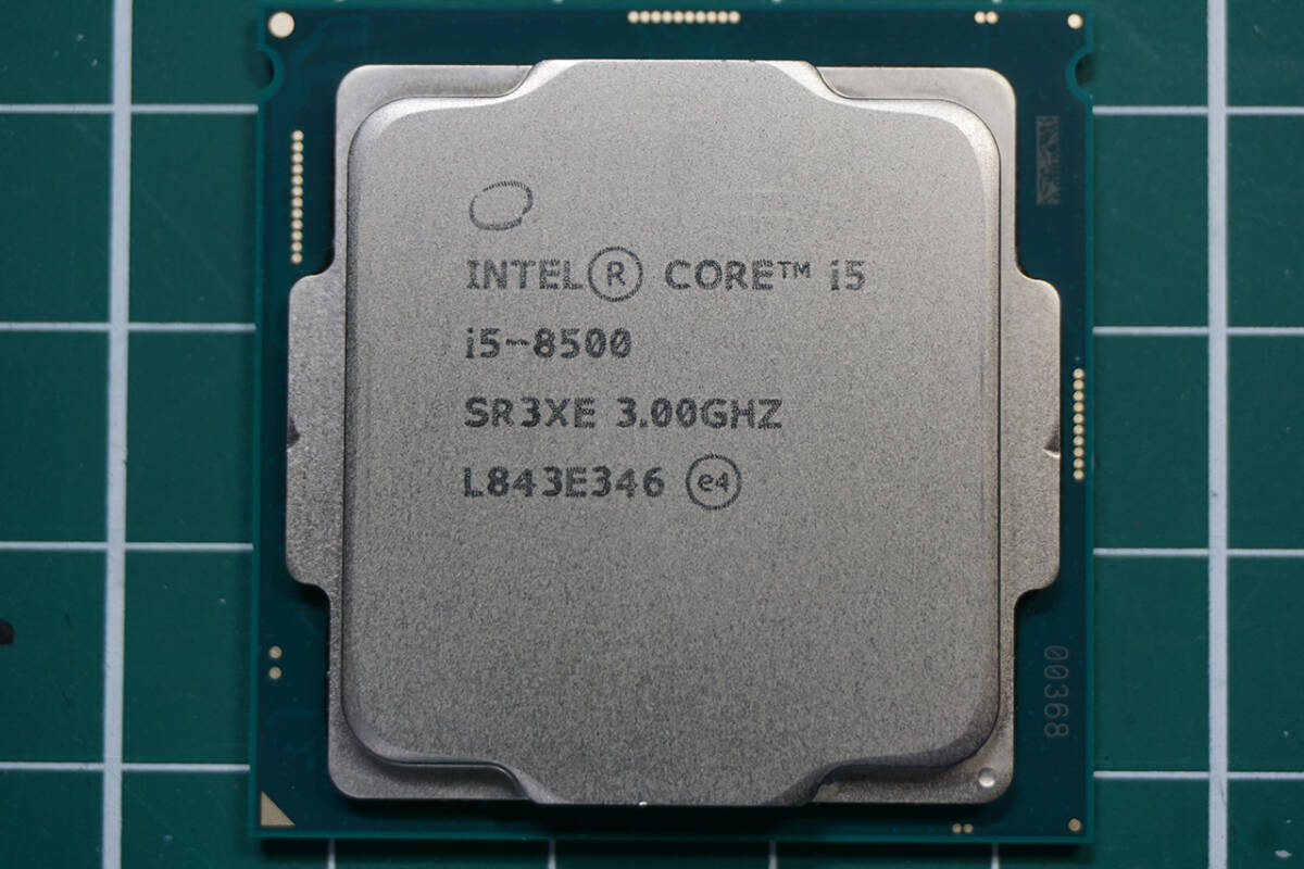 【やや傷や汚れあり】Intel Core i5 8500 3.00GHzの落札情報詳細 - Yahoo!オークション落札価格検索 オークフリー