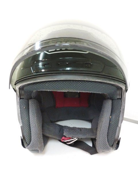 【全体的に状態が悪い】A562c [難あり] SHOEI ショウエイ J-FORCE IV ジェットヘルメット XL 61cm ブラック ...