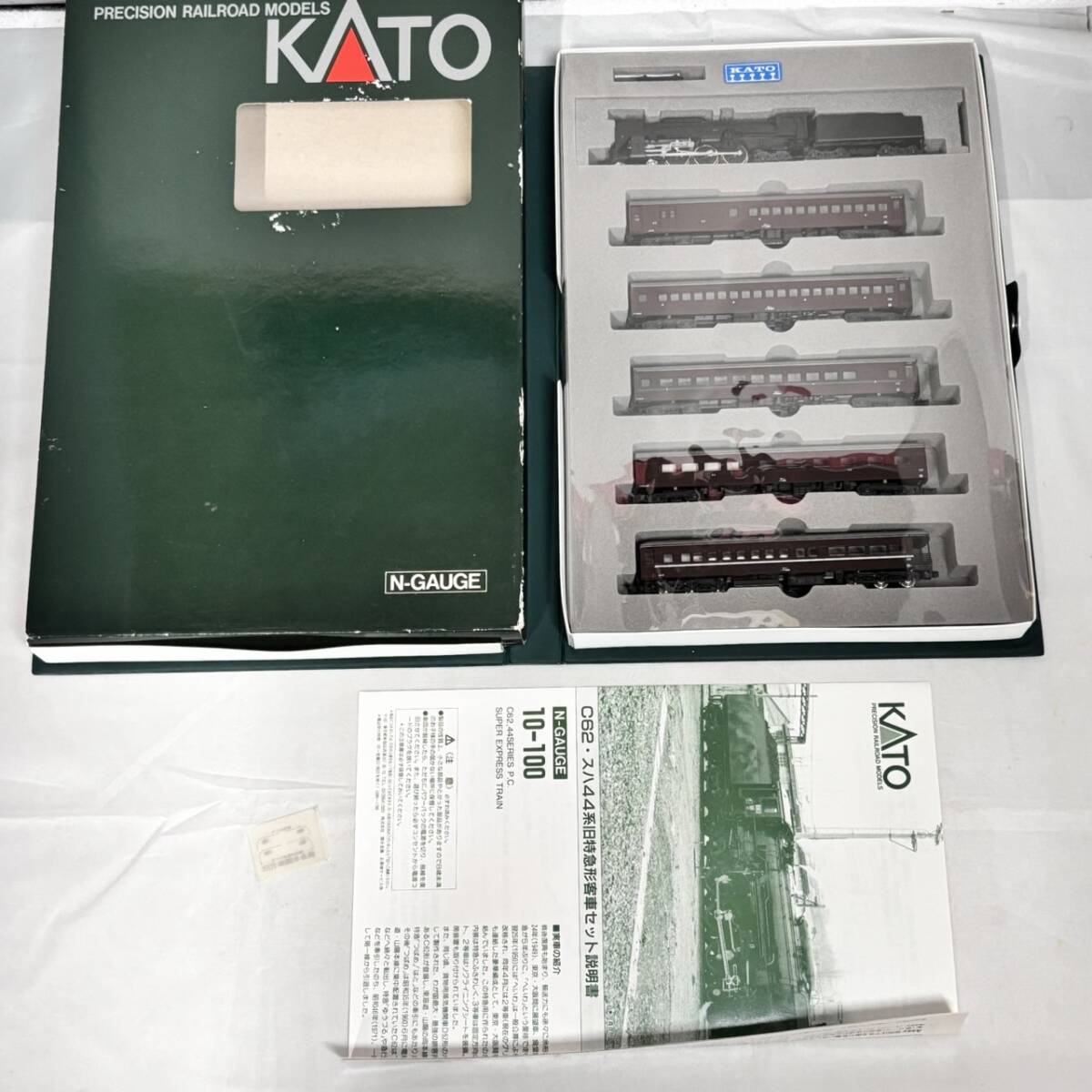 【未使用】KATO Nゲージ C62 スハ44系 旧特急形客車 6両セットの落札情報詳細 - Yahoo!オークション落札価格検索 オークフリー