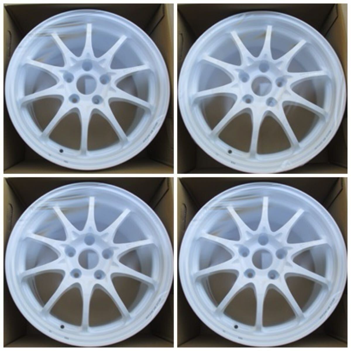 【未使用】【在庫品】S2000 VOLK RACING CE28 N-plus 17×7.5J+48・9J+61 5H-114.3 DW 1台 ...