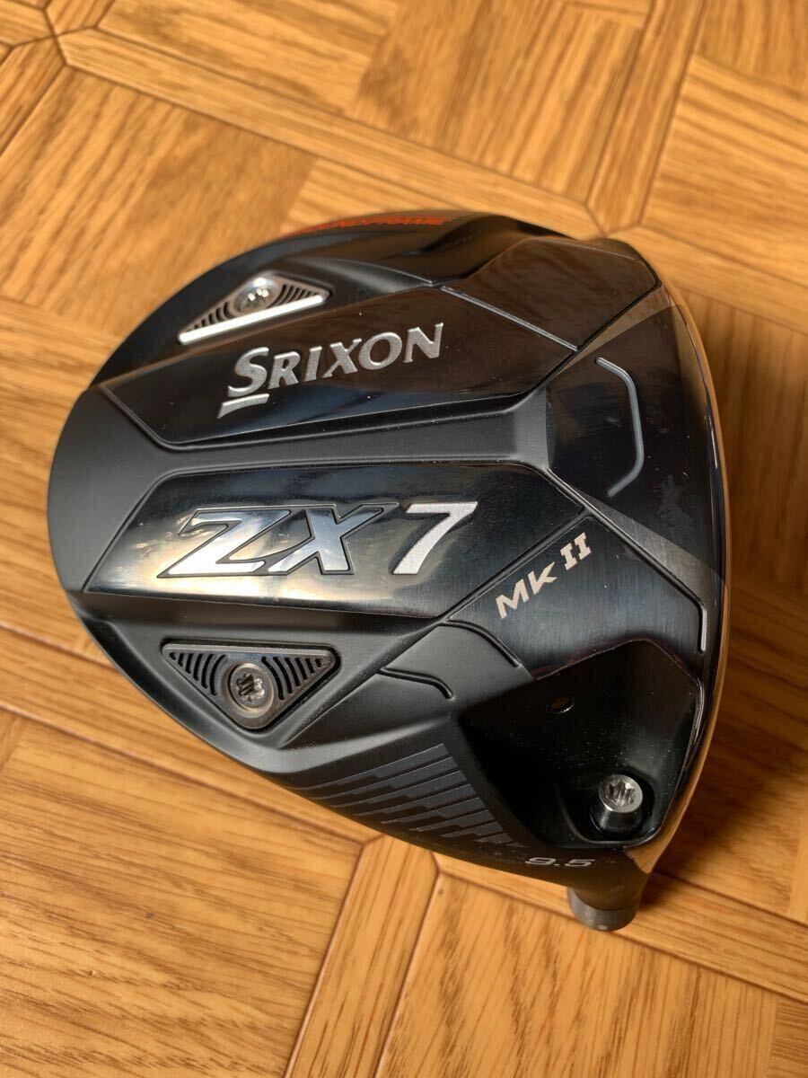 【目立った傷や汚れなし】DUNLOP ダンロップ SRIXON スリクソン ZX7 Mk II ドライバー （9.5°）ヘッドのみ 美品の落札情報詳細 - Yahoo!オークション落札価格検索 ...