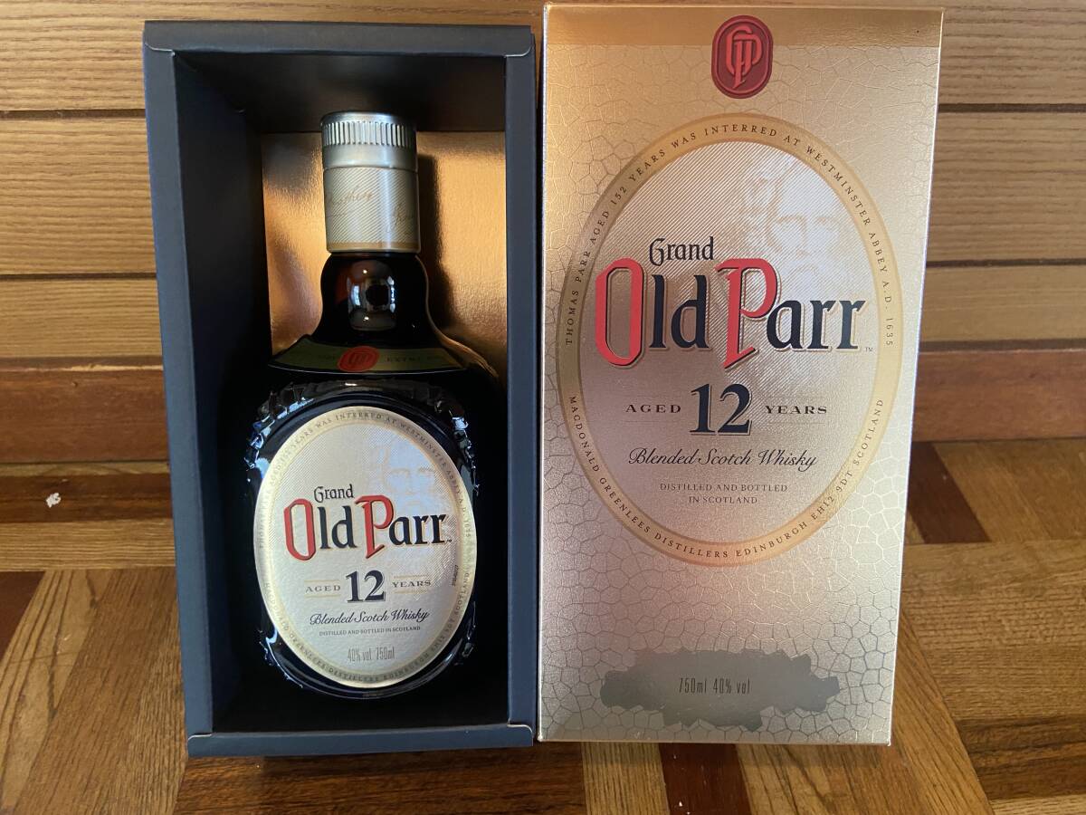 【未使用】【未開封】Grand Old Parr 12 year グランドオールドパー 12年 40％ 750ml 【C-3】の落札情報詳細 - Yahoo!オークション落札価格検索 オークフリー