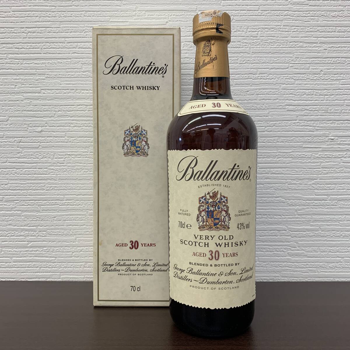 【未使用】【未開栓】Ballantine's 30年 700ml 43% / バランタイン VERY OLD SCOTCH WHISKY AGED 30YEARS ベリーオールド ウイスキー ...