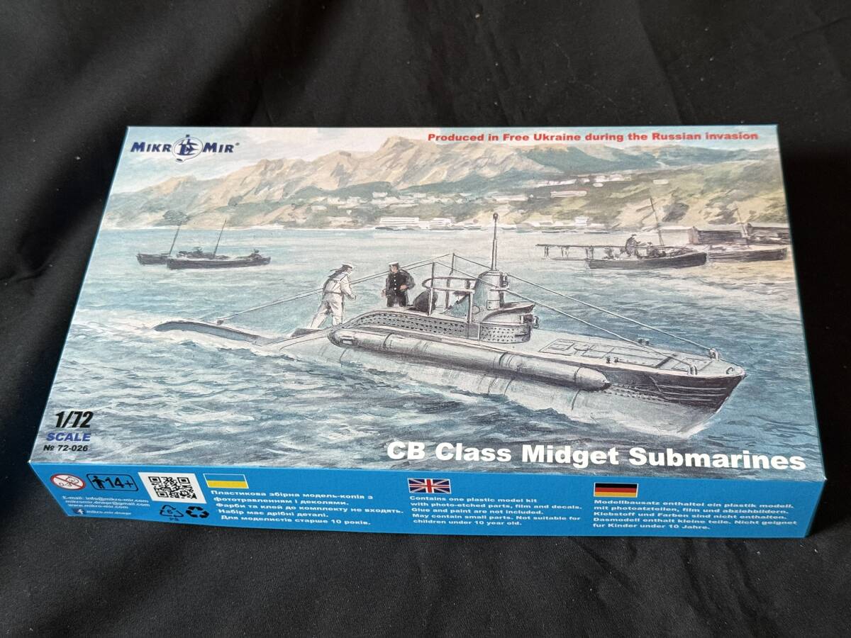 【未使用】Italian CB Class midget submarine 1/72 MikroMir 72-026の落札情報詳細 ...