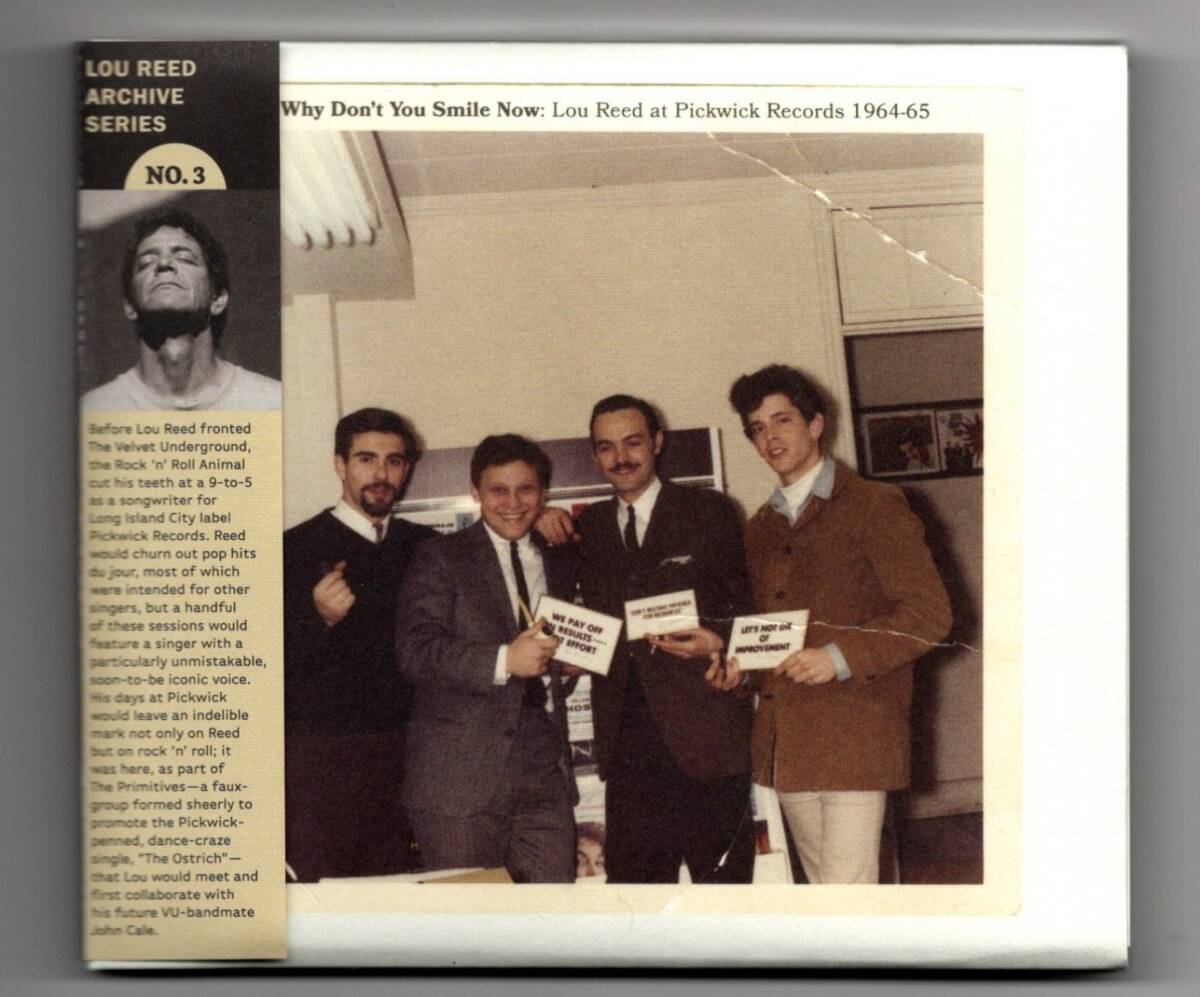 【目立った傷や汚れなし】輸入 CD 中古 Why Don't You Smile Now: Lou Reed at Pickwick ...