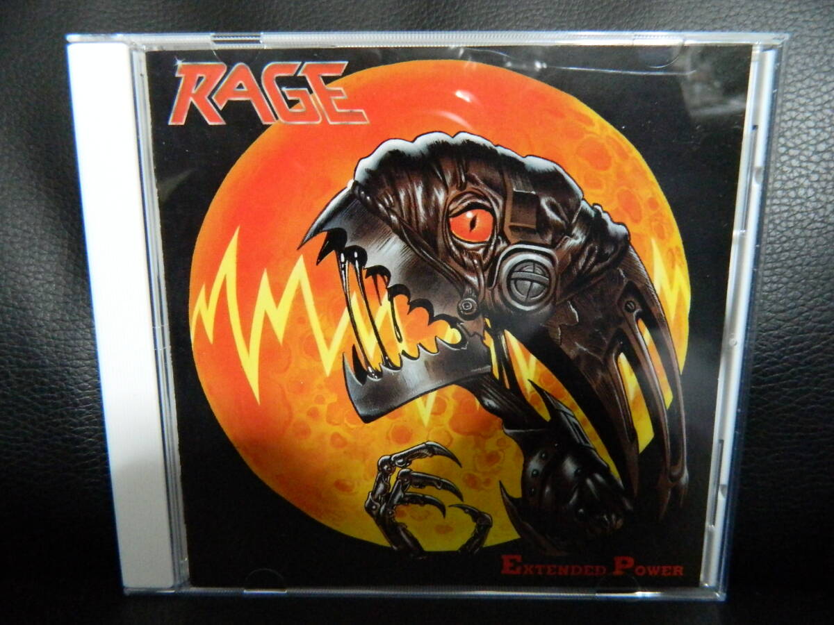 【やや傷や汚れあり】(1) RAGE / EXTENDED POWER 日本盤 帯日焼け、ジャケ、経年の汚れあり ※11/14から発送です ...