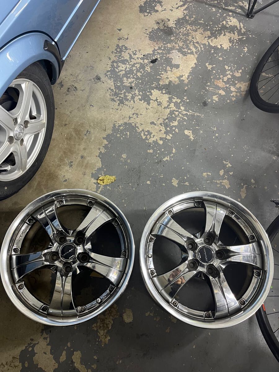 【傷や汚れあり】WORK ワーク TERMIST MONO 17インチ アルミホイール 2本17X7J+50 PCD114.3 5Hの落札情報詳細 - Yahoo!オークション落札価格検索 ...