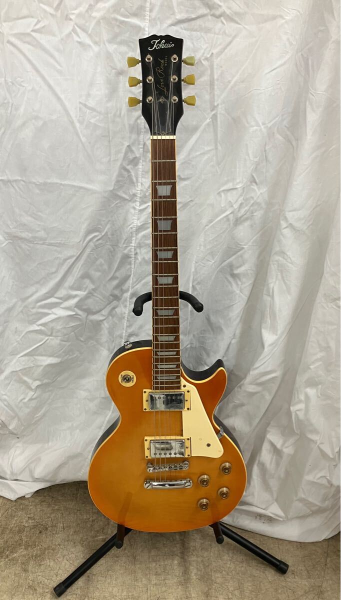 【やや傷や汚れあり】 61107-③ Tokai トーカイ エレキギター Jchain Love Rock モデル レスポール 中古品 動作品の落札情報詳細 - Yahoo!オークション落札 ...