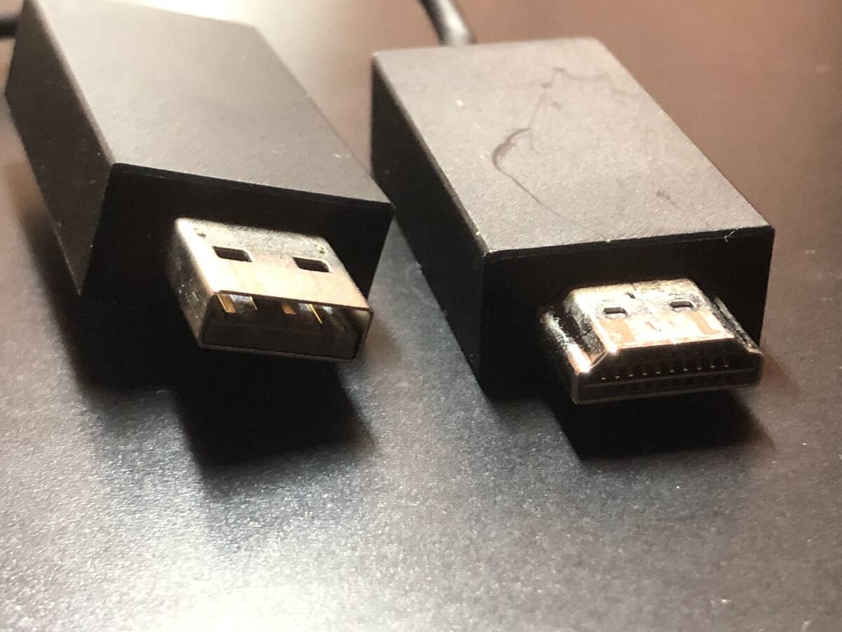 【やや傷や汚れあり】マイクロソフト ワイヤレス ディスプレイ アダプター Model 1733 2018年製 Microsoft ...