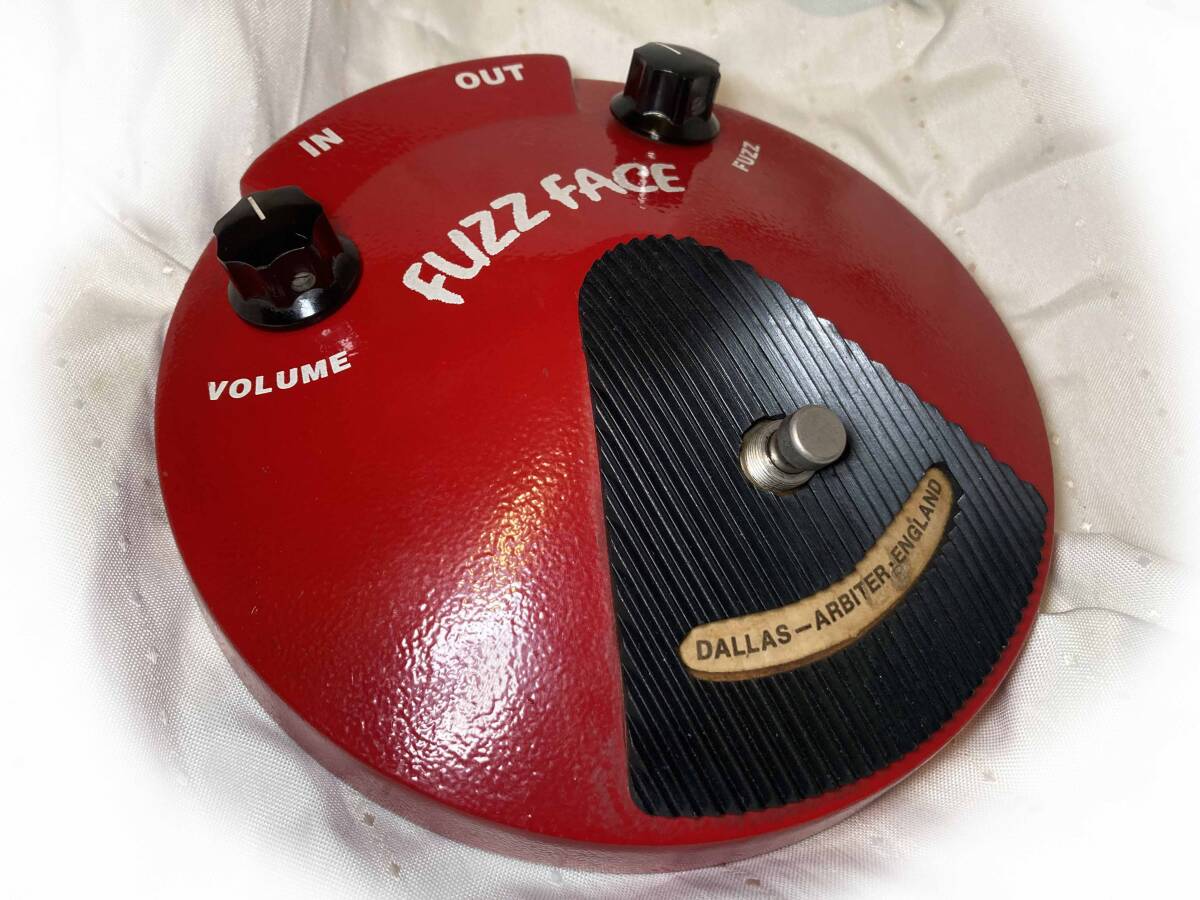 【やや傷や汚れあり】♪レア♪Jim Dunlop Fuzz Face NKT275 RED DOT Dallas Arbiter ファズ ...