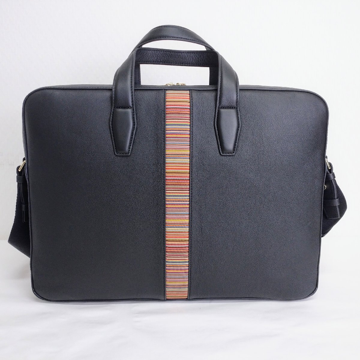 【目立った傷や汚れなし】5839 ♪ Paul Smith ポールスミス ビジネスバッグ 7582 BMULTI ショルダーバッグ 2WAY メンズ ブラック【1008】の落札情報詳細 ...