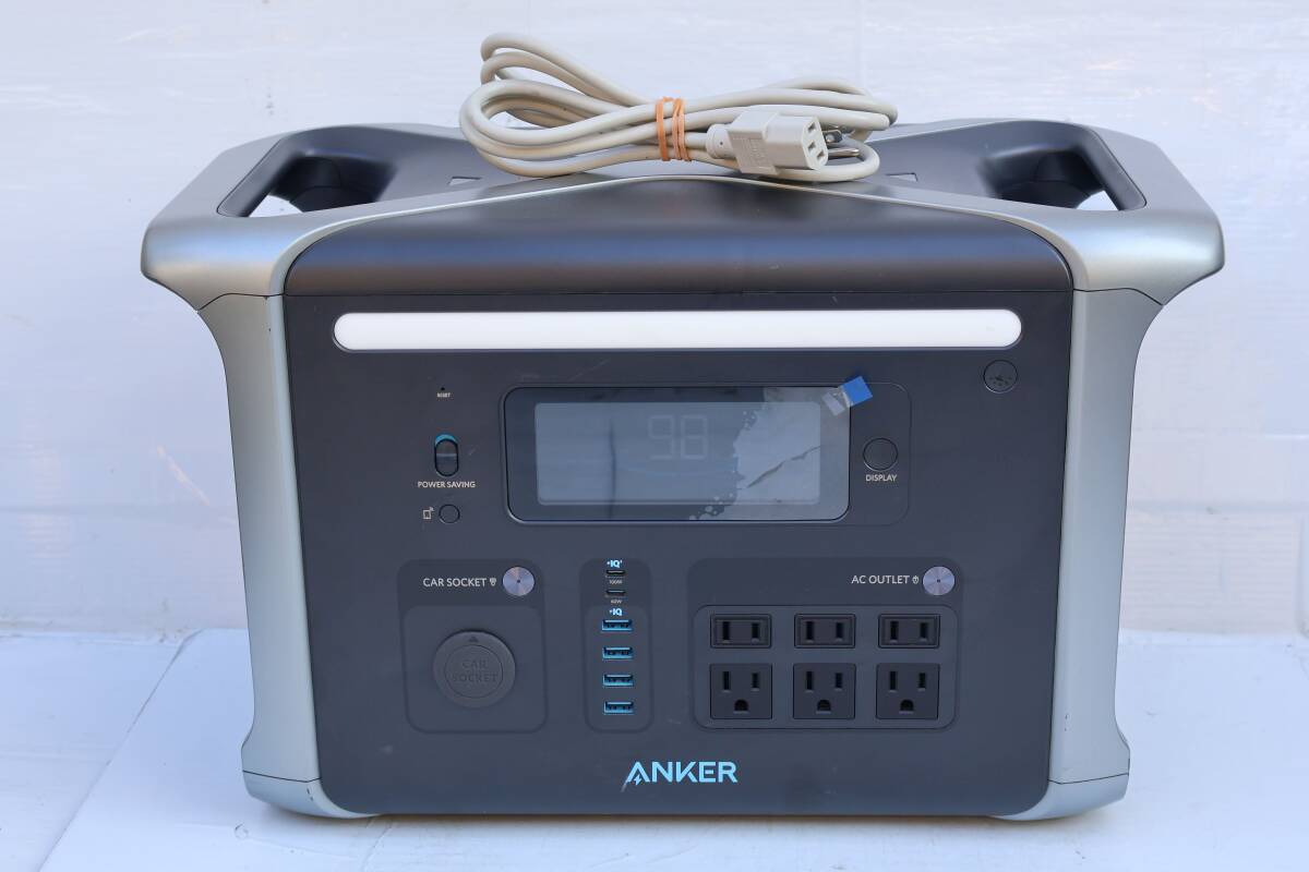 【やや傷や汚れあり】G4821(RK) Y ANKER 757 ポータブル電源 A1770 Portable Power Station ...