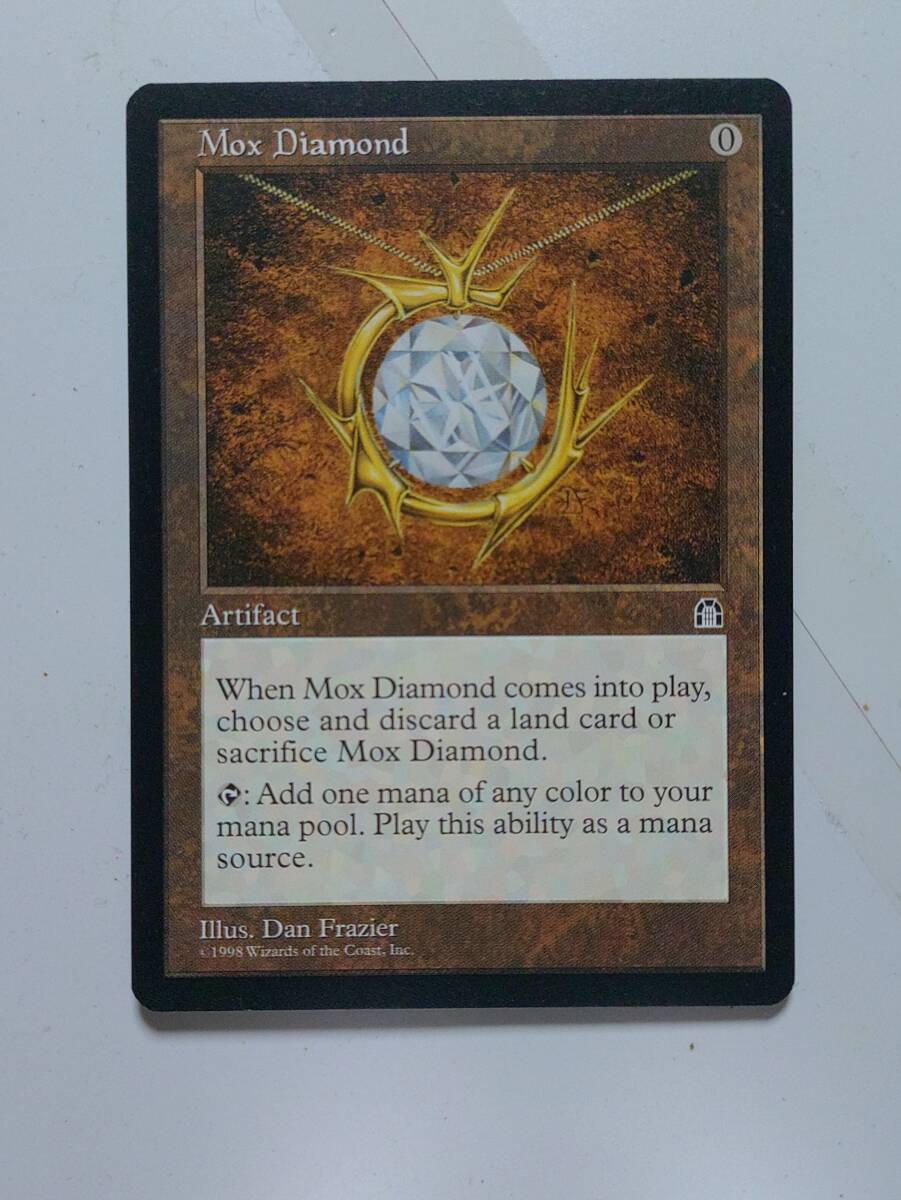 【未使用に近い】MTG/Mox Diamond/モックス ダイアモンド/英語/1枚/STH ストロングホールドの落札情報詳細 - Yahoo ...