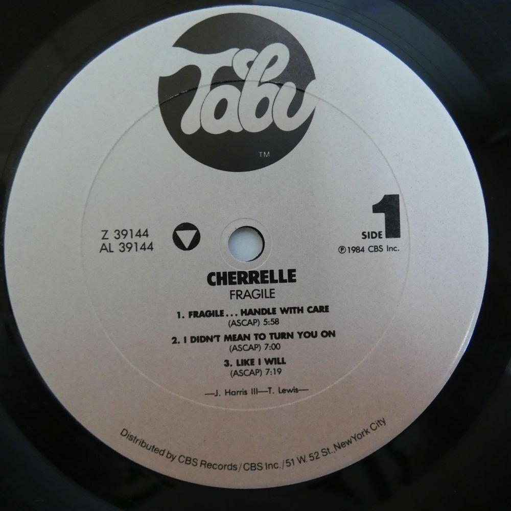 【やや傷や汚れあり】48029816;【US盤/シュリンク】Cherrelle / Fragileの落札情報詳細 - Yahoo!オークション ...