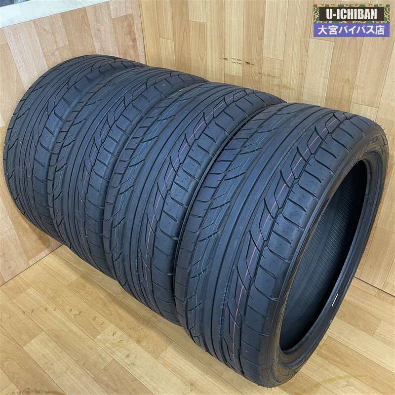 【目立った傷や汚れなし】245/40R20 99Y 2022年製 NITTO NT555 G2 タイヤのみ 4本セット 30系 アルファード ヴェルファイア 52系 エルグランド など 004 ...