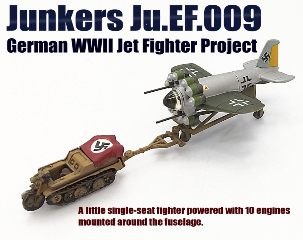 【未使用に近い】1/144 完成品 ユンカース Ju EF 009 WWII ドイツのジェット戦闘機計画 +フルスクラッチ+の落札情報詳細 ...