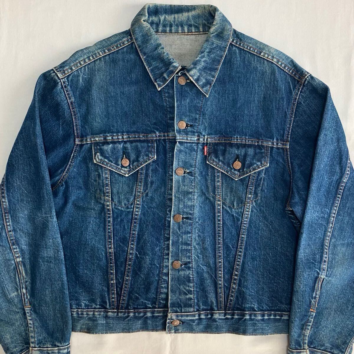 【傷や汚れあり】超BigSize 60s リーバイス 70505 BIGE ヴィンテージ オリジナル(LEVIS 1st 2nd 3rd ...