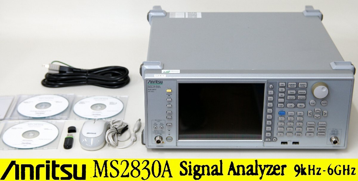 【やや傷や汚れあり】PW53008 Anritsu/アンリツ MS2830A opt.041/062/102/106/120/122 ...