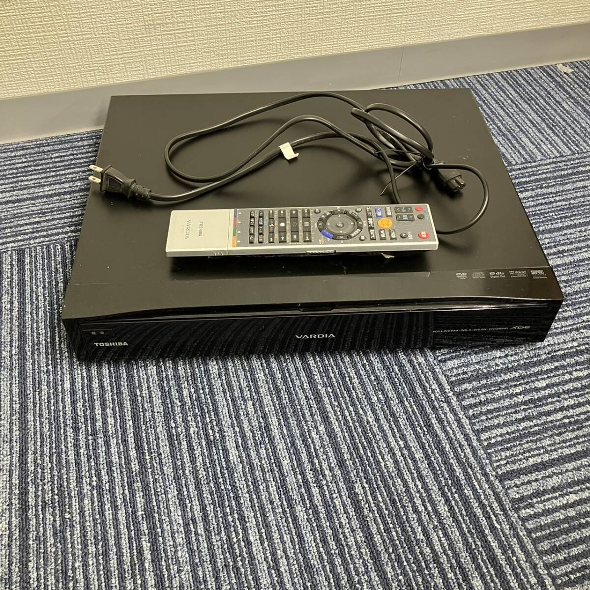 【傷や汚れあり】X102-NG7-68 東芝 TOSHIBA HDD＆DVDビデオレコーダー VARDIA ブルーレイプレイヤー 通電確認済み リモコン付き RD-S1004Kの落札情報詳細 ...
