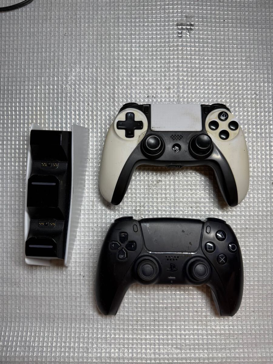 【やや傷や汚れあり】SONY RoHS PSコントローラー ワイヤレスコントローラー コントローラー PlayStation5 CFI ...