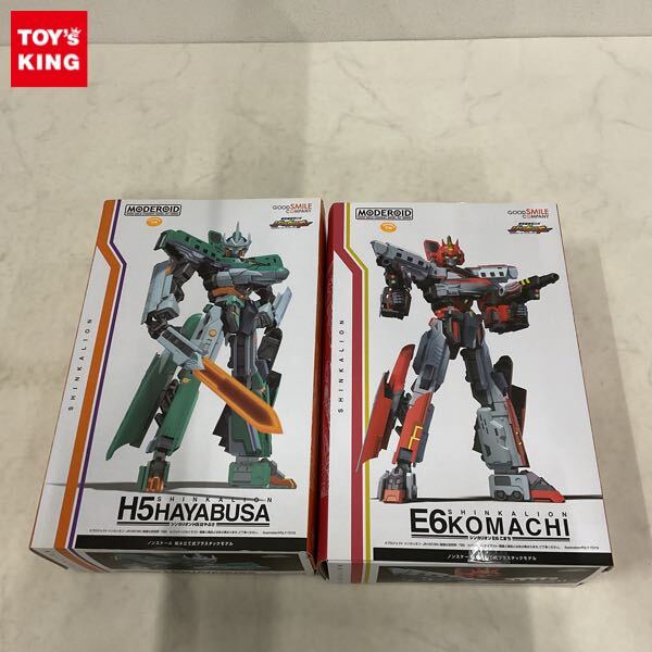 【やや傷や汚れあり】1円〜 未開封含 グッドスマイルカンパニー MODEROID 新幹線変形ロボ シンカリオン シンカリオン E6 こまち H5 はやぶさの落札情報詳細 - Yahoo ...