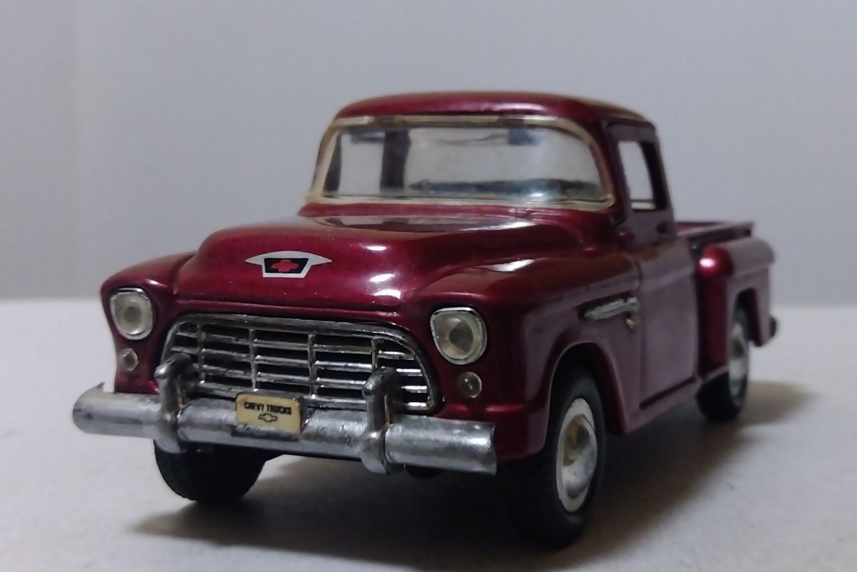 【傷や汚れあり】★シェビー ステップサイド1955（レッド） 1/36サニーサイド★の落札情報詳細 - Yahoo!オークション落札価格検索 オークフリー