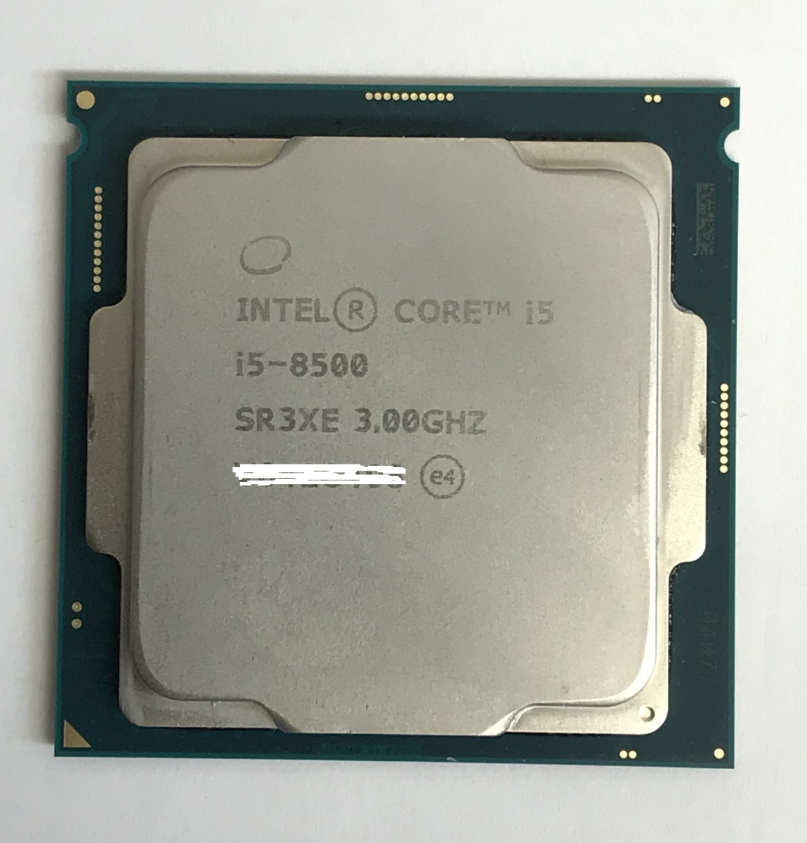 【やや傷や汚れあり】CPU インテル Core i5-8500 3.00GHz SR3XE LGA1151 i5 第8世代 プロセッサー Intel Core i5 8500 中古 i5 ...