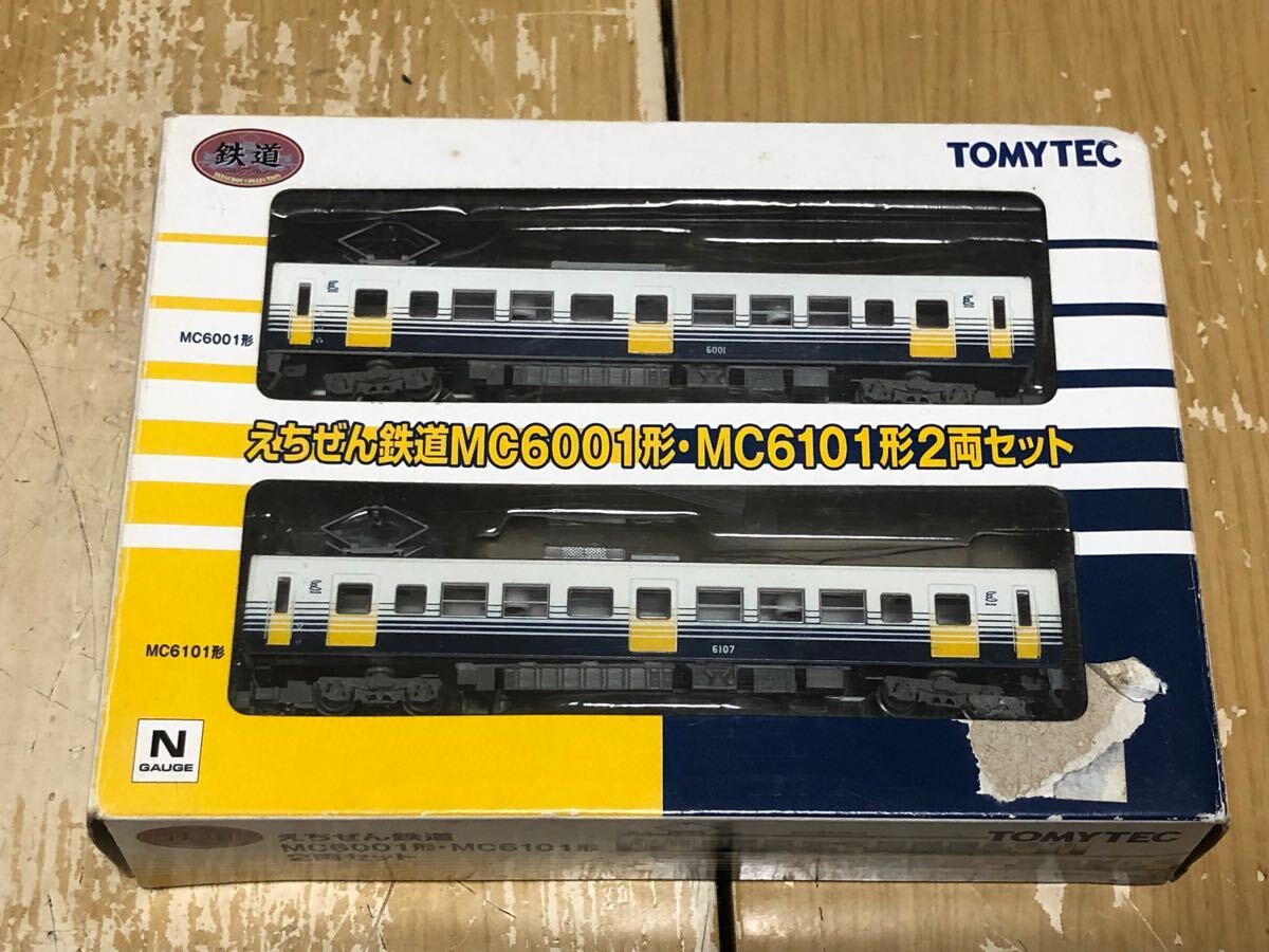 【やや傷や汚れあり】† TOMYTEC 鉄道コレクション えちぜん鉄道 MC6001形 MC6101形 2両セット Nゲージ 鉄道模型 当時物 トミーテック 鉄コレの落札情報詳細 ...