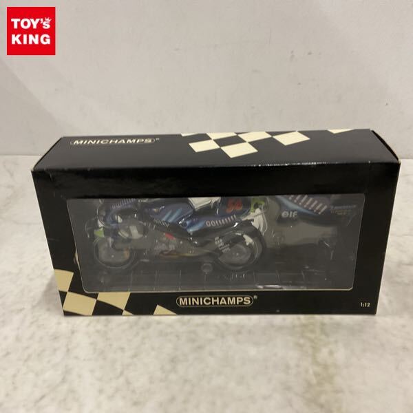 【傷や汚れあり】1円〜 破損 ミニチャンプス 1/12 Yamaha YZR500 team Gauloises Yamaha Tech3 ...