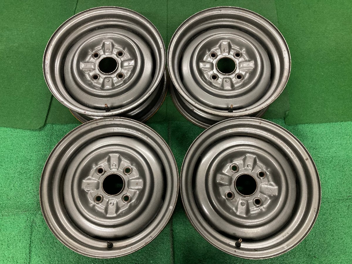 【やや傷や汚れあり】 7137 トヨタ 純正 旧車 タウンエース セリカ 等 14インチ 5.5J +30 4穴 114.3 スチールホイール 4本 HDの落札情報詳細 - Yahoo ...