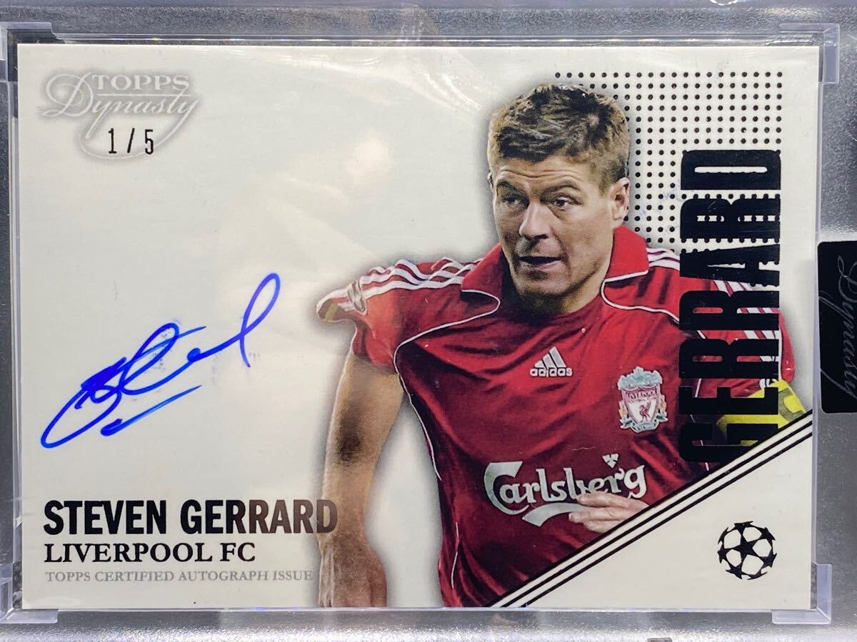 【未使用】直書きサインカード2022-23 Topps Dynasty UCL - Dual Autographs Black #DA-GL ...