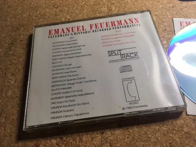 【やや傷や汚れあり】EMANUEL FEUERMANN / エマヌエル・フォイアマン Chanterelle HS2001 チェロの落札情報 ...